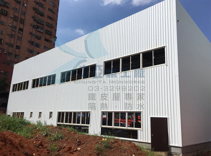 龜山合法鋼構三角窗展示中心｜Tekla 3D設計施工案例｜桃園市龜山區 鋼構工程實績｜中亞鐵工廠